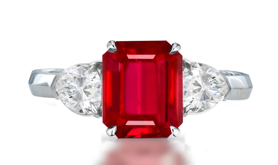 Custom Unique Ruby Rings, Ruby Diamond Engagement Rings – Custom Made Rings